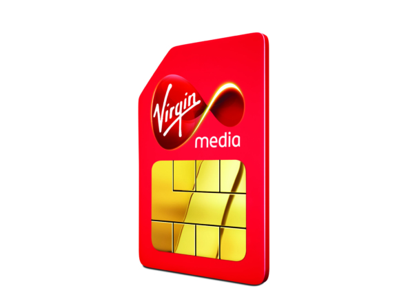 3D Virgin Sim Card Product Advertising Illustration - Illustration ...
