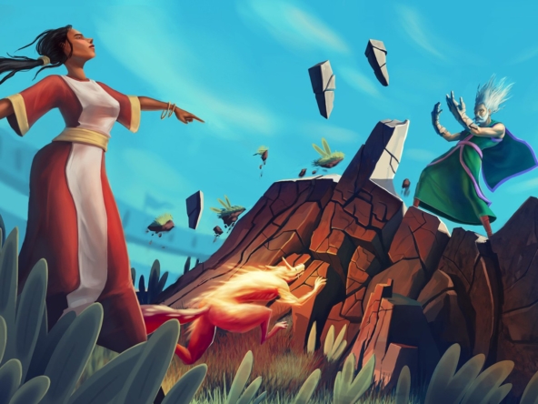 2D Fantasy Game Cartoon Illustration - Illustration Agent Website