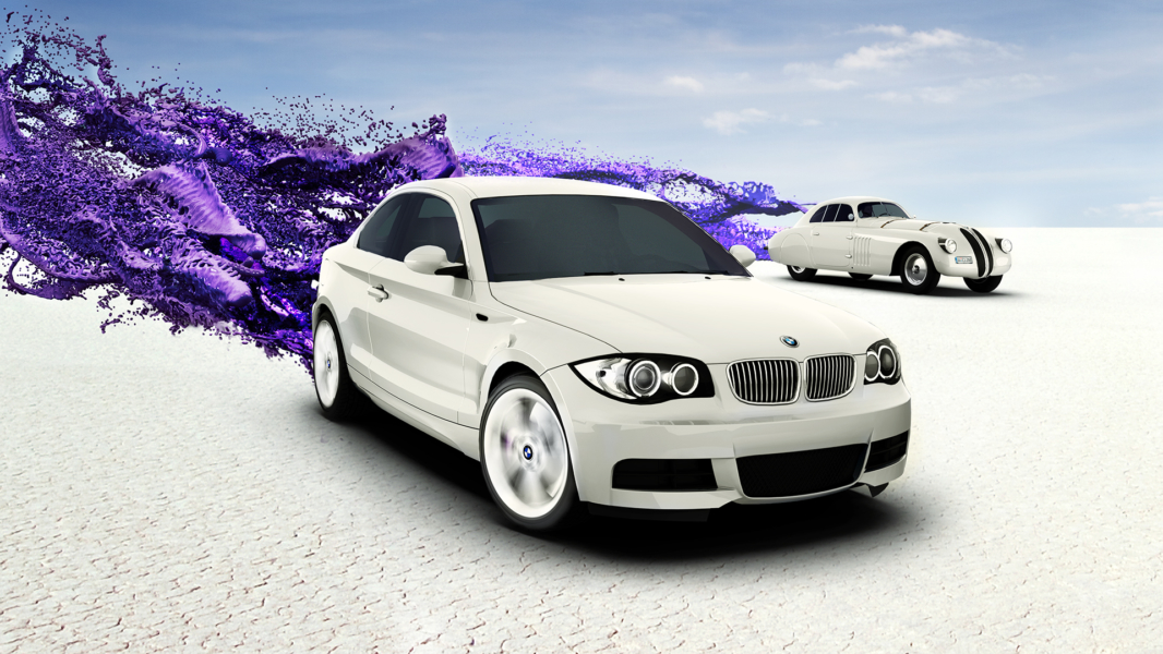 3D BMW 507 Car CGI Illustration - Illustration Agent Website