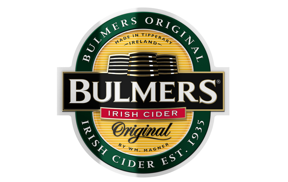 3D Bulmers Original Cider Logo On Ice Advertising Illustration ...