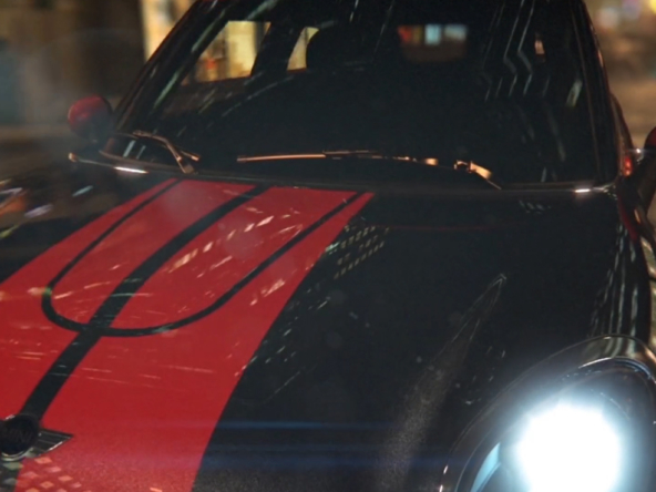 3D Cinematic Fast Car Mini Cooper Automotive Animation - Illustration ...