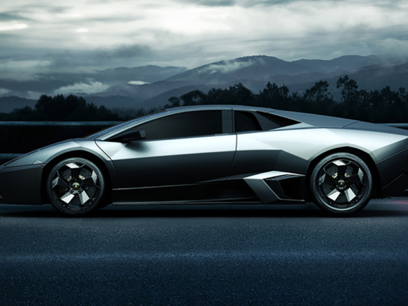 3D Lamborghini Vehicle CGI Illustration - Illustration Agent Website