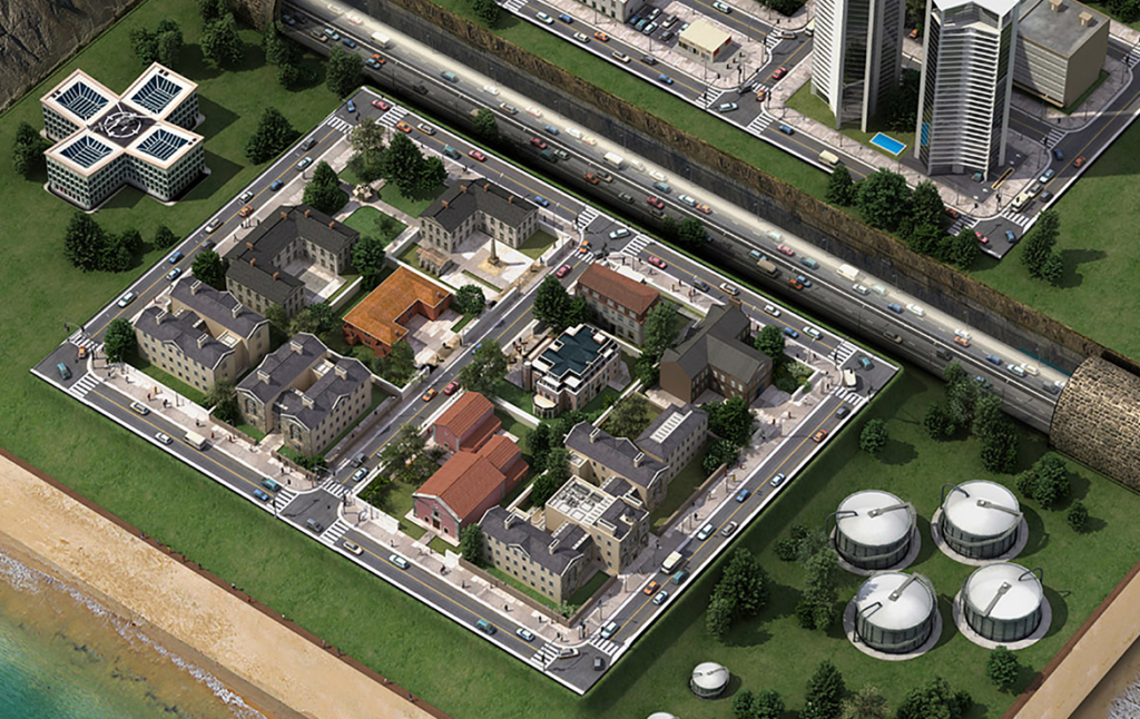 3D Sim City Nintendo DS Video Game Illustration - Illustration Agent ...