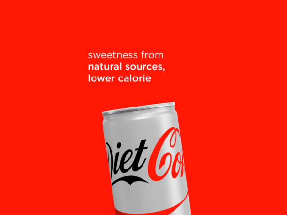 2D Diet Coke Motion Graphics Advertisement Animation - Illustration ...