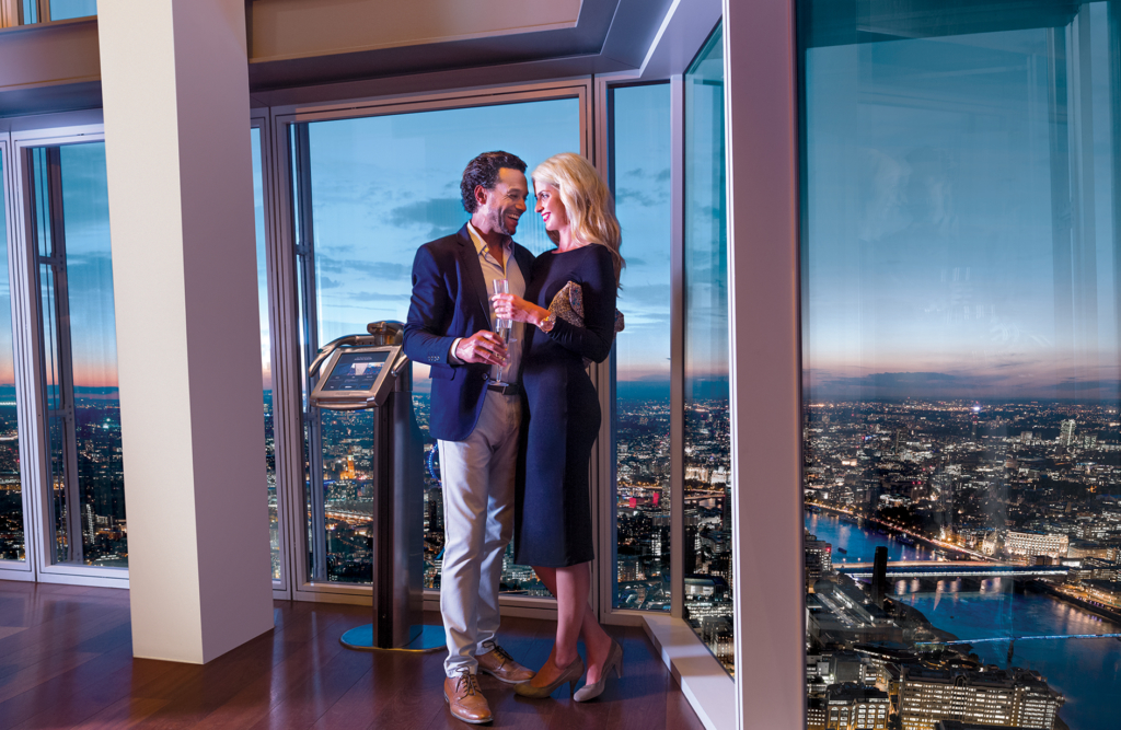 2D The Shard London Viewing Platform Photo Retouch Illustrations ...