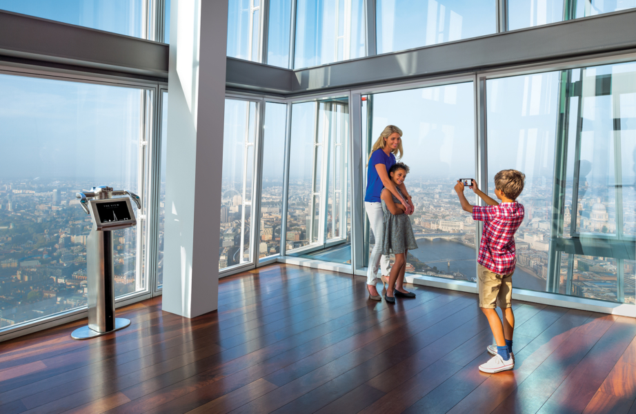 2D The Shard London Viewing Platform Photo Retouch Illustrations ...
