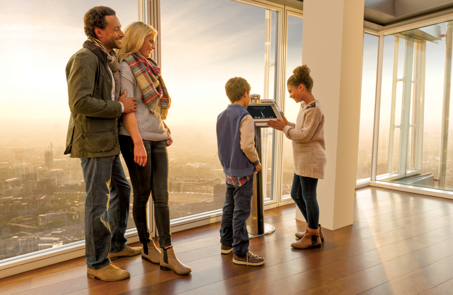 2D The Shard London Viewing Platform Photo Retouch Illustrations ...