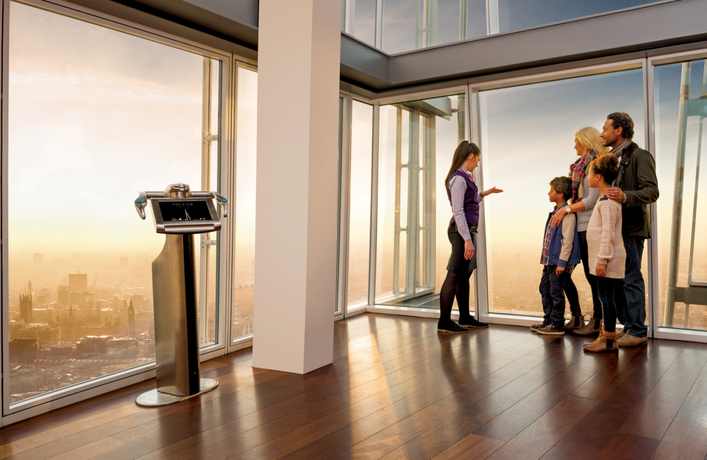 2D The Shard London Viewing Platform Photo Retouch Illustrations ...