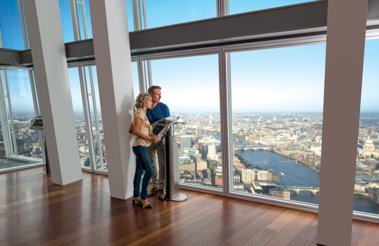 2D The Shard London Viewing Platform Photo Retouch Illustrations ...