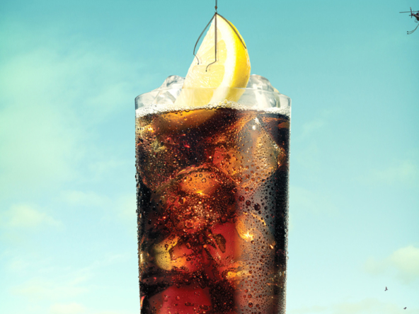2D Coke Zero Motion Graphics Advertisement Animation - Illustration Agent