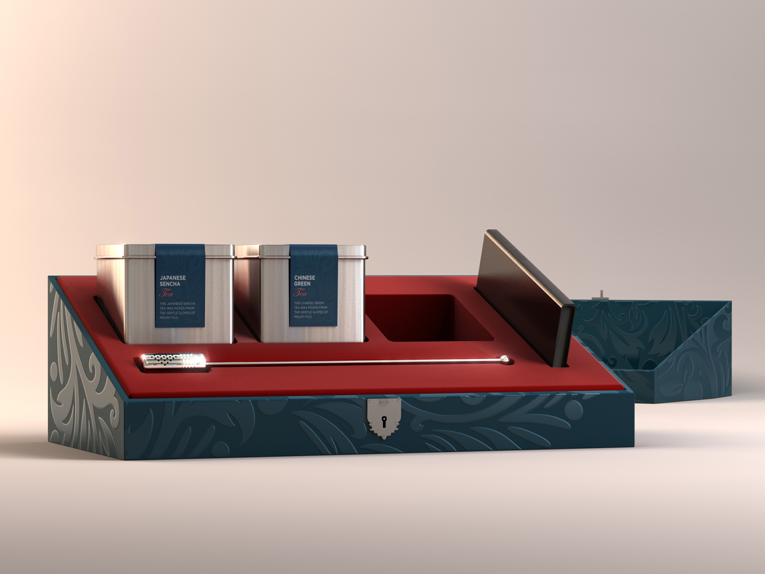 3D Luxury Beefeater Gin Product Collection CGI - Illustration Agent Website
