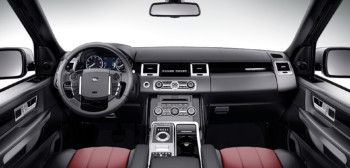 3D Rendered Range Rover Interior - Illustration Agent Website