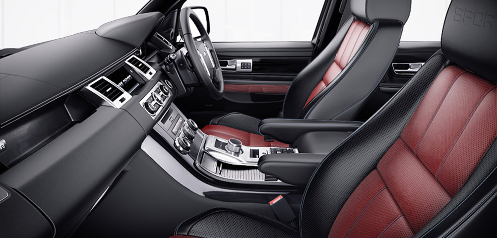 3D Rendered Range Rover Interior - Illustration Agent Website