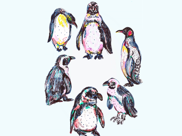 3D Chimp Character CGI Illustration - Illustration Agent