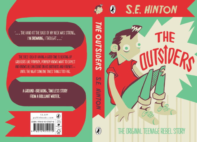2D The Outsiders Childrens Book Cover Illustration - Illustration Agent ...