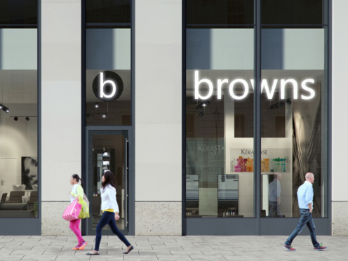 3D Modern High Street Shop Front Architectural Illustration ...