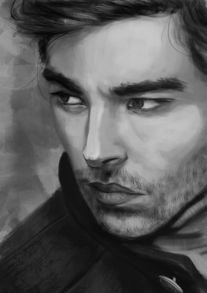 2D Male Portrait Character Illustration - Illustration Agent Website