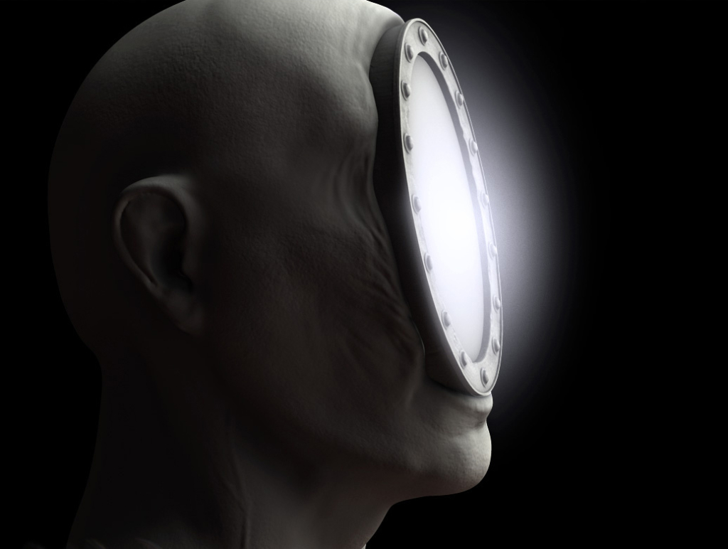 3D Mirror Face Monster Character Illustration - Illustration Agent Website