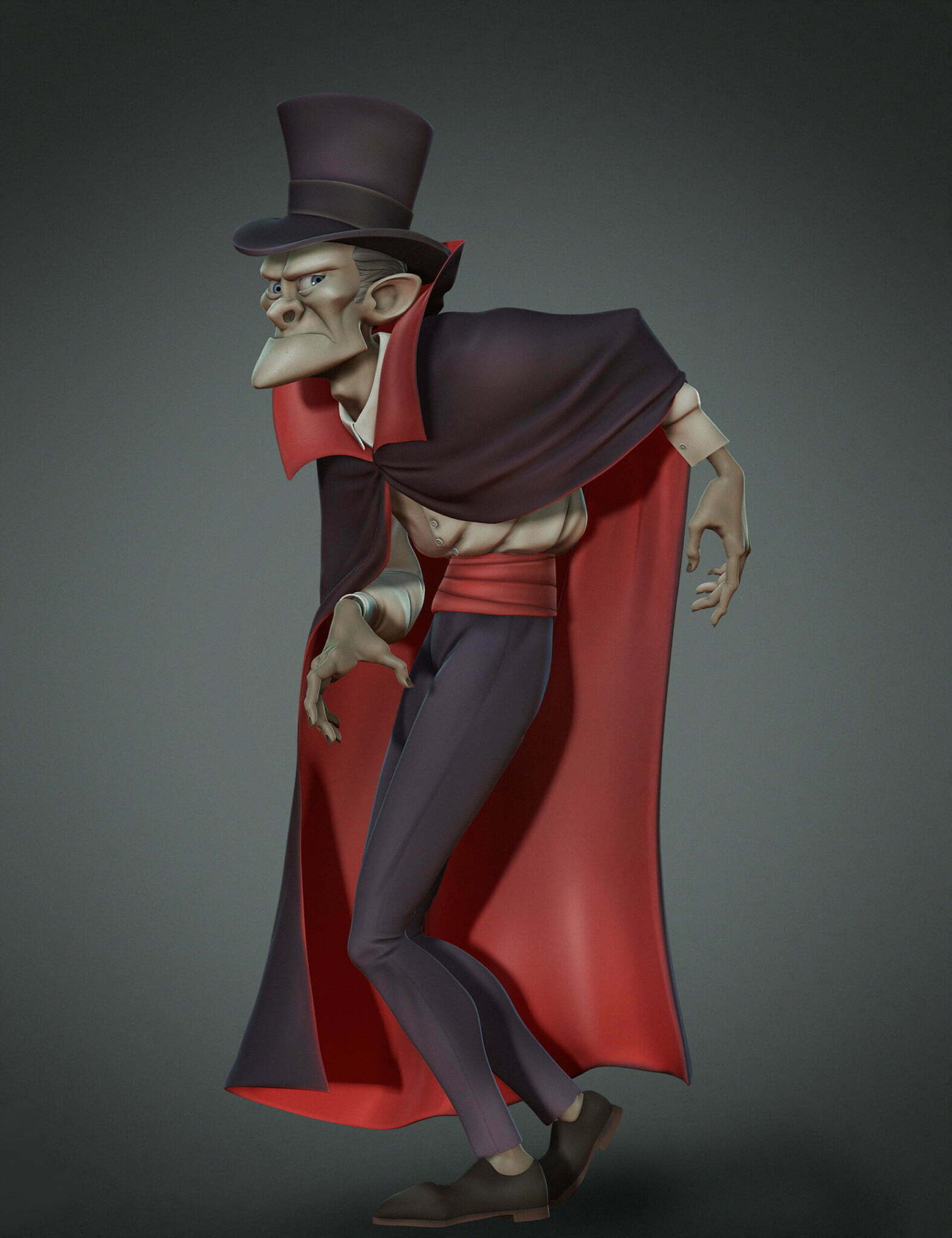 3D Creepy Gentleman Character Illustration Illustration Agent Website 3D Creepy Gentleman Character Illustration Illustration Agent Website