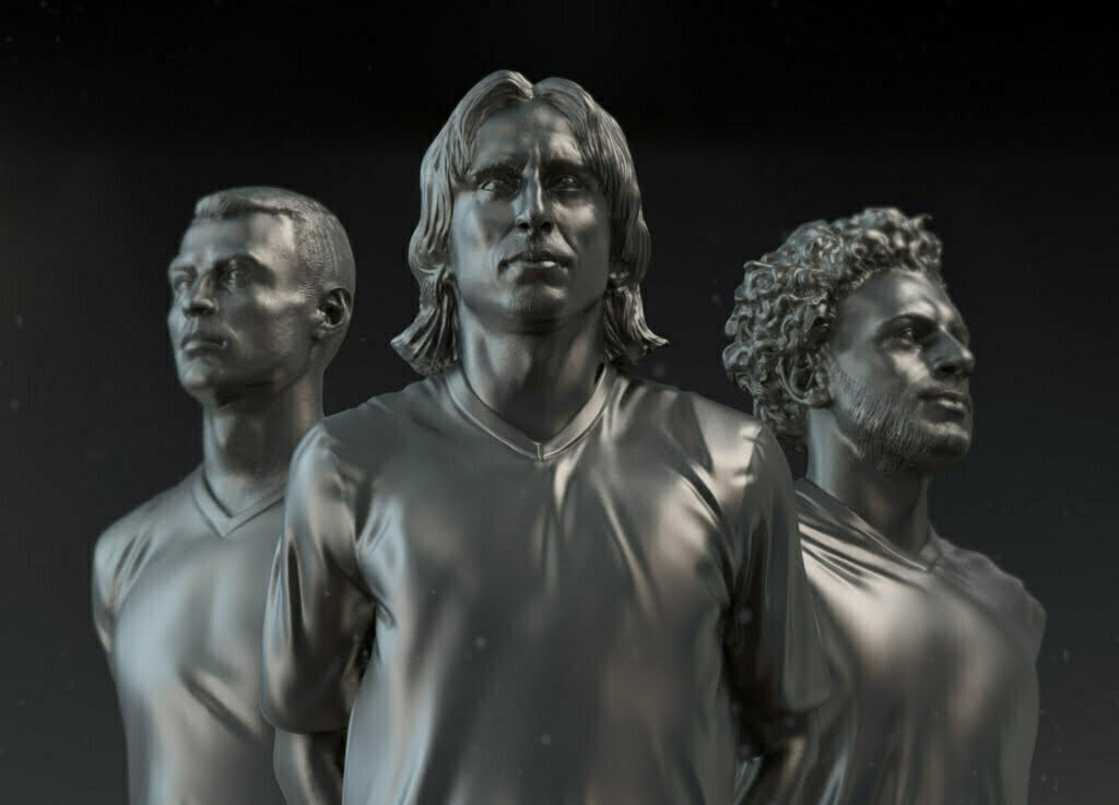 3D Male Football Players Character Illustration - Illustration Agent ...