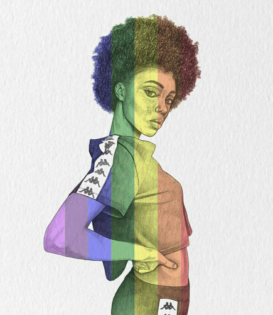 2D Portrait Illustration woman 3 - Illustration Agent Website