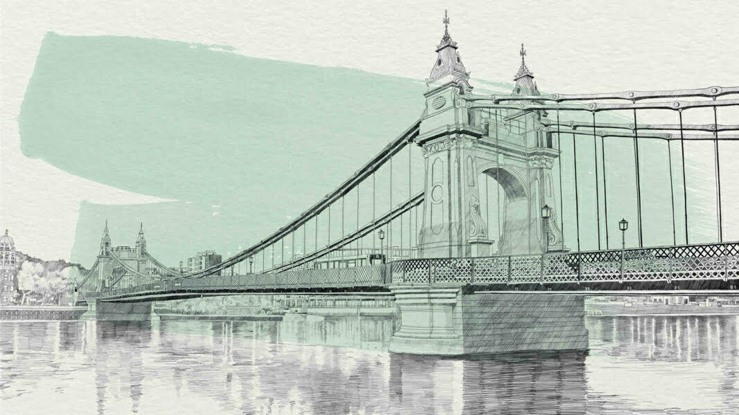 2D Illustration London Watercolour Architecture - Illustration Agent ...