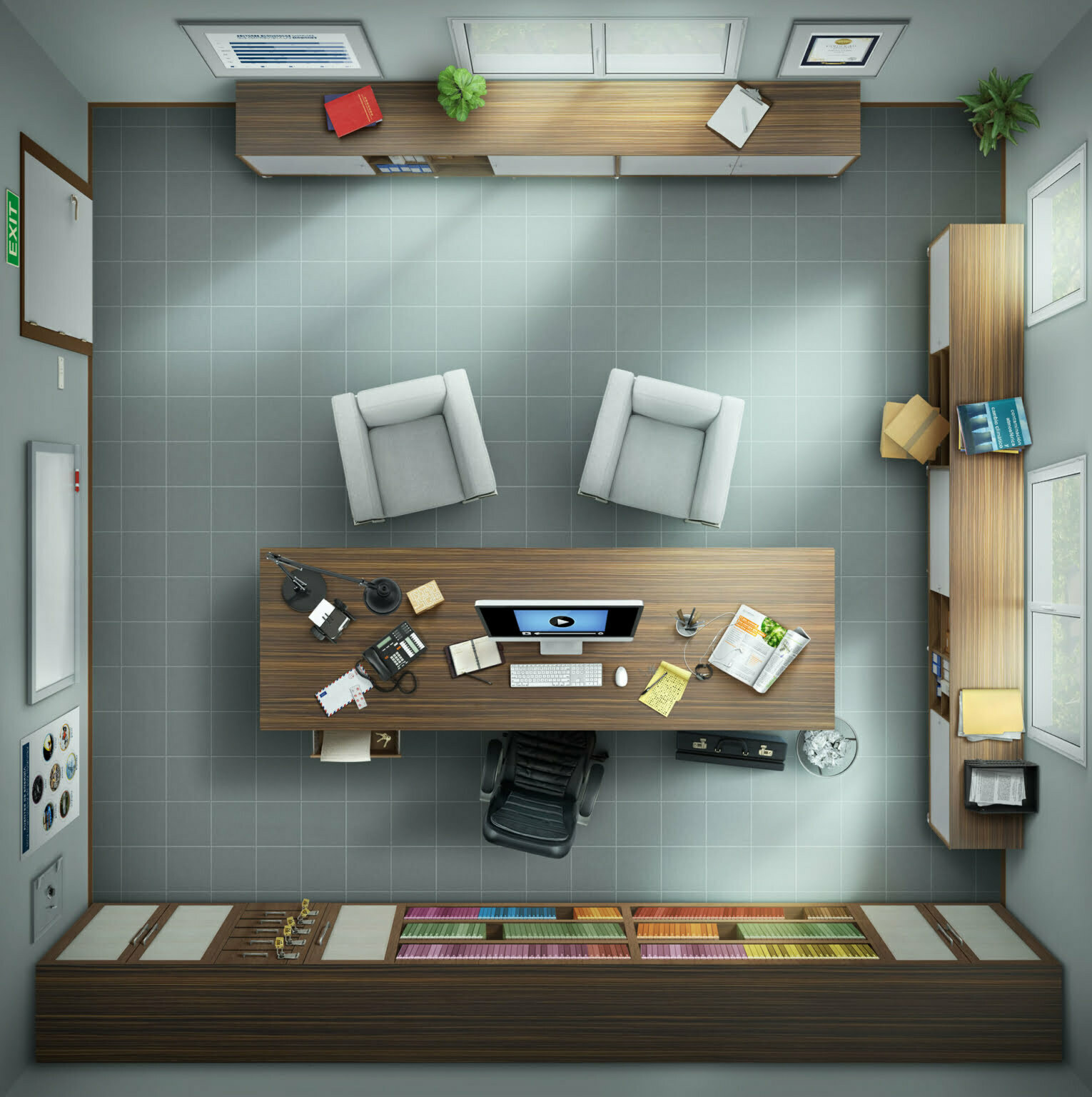 2d Illustration Advertising Architecture - Illustration Agent Website