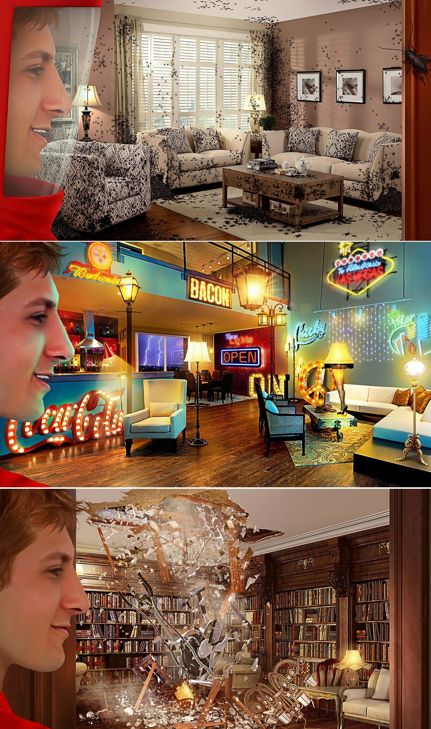 3D Chivas Regal Taste Sensation Bottle Drink Animation - Illustration ...