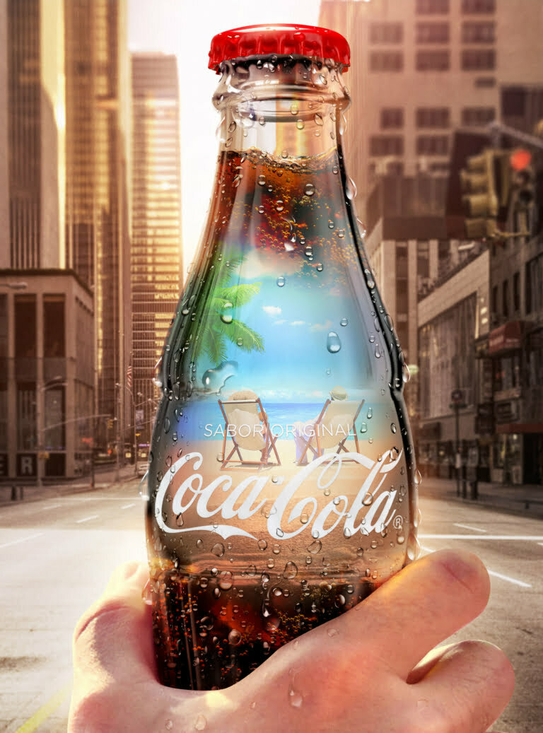 2D Diet Coke Motion Graphics Advertisement Animation - Illustration ...