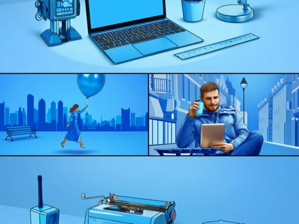 2D Diet Coke Motion Graphics Advertisement Animation - Illustration Agent